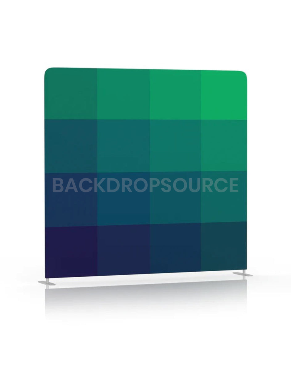 Deep Blue Podcast Backdrop – Backdropsource UK