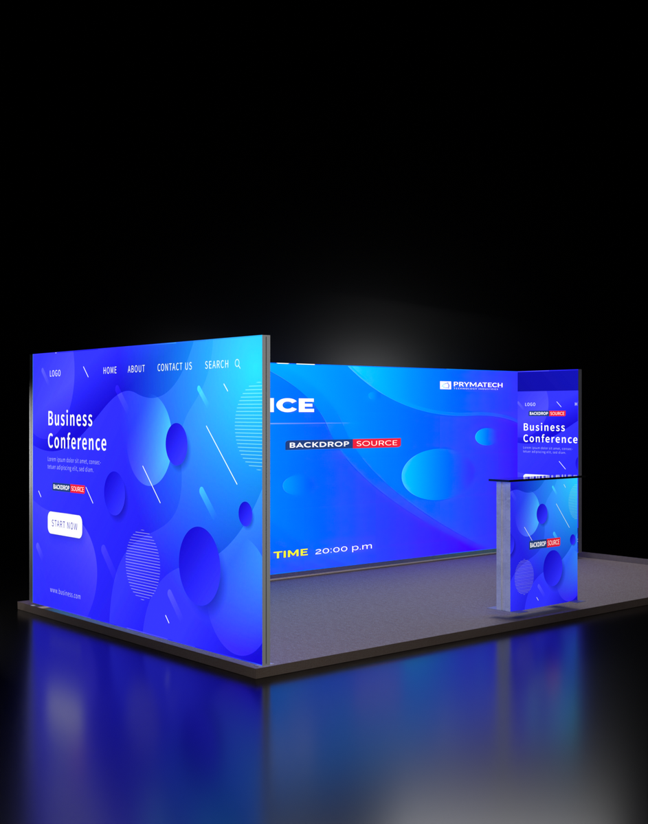 SEG Modular Lightbox Display Kit - Model 10 | Custom Event Display UK – Backdropsource UK