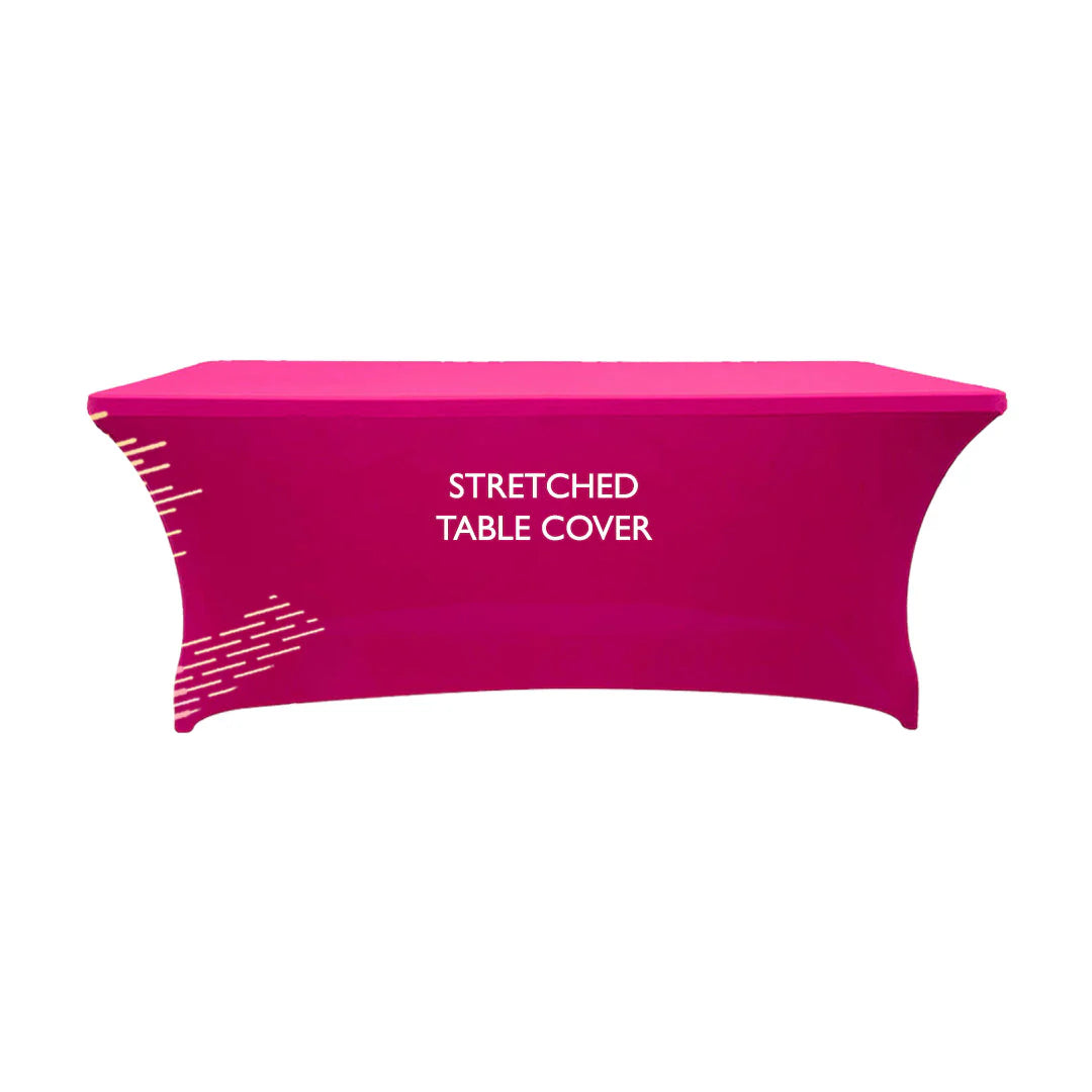 Custom Printed Stretch Table Covers – Backdropsource UK