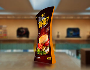 Angled Top Banner Stands for Maximum Exposure – Backdropsource UK