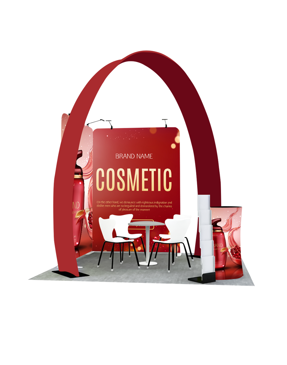 Revamp your Modular Horseshoe Arch Exhibition Kit. – Backdropsource UK