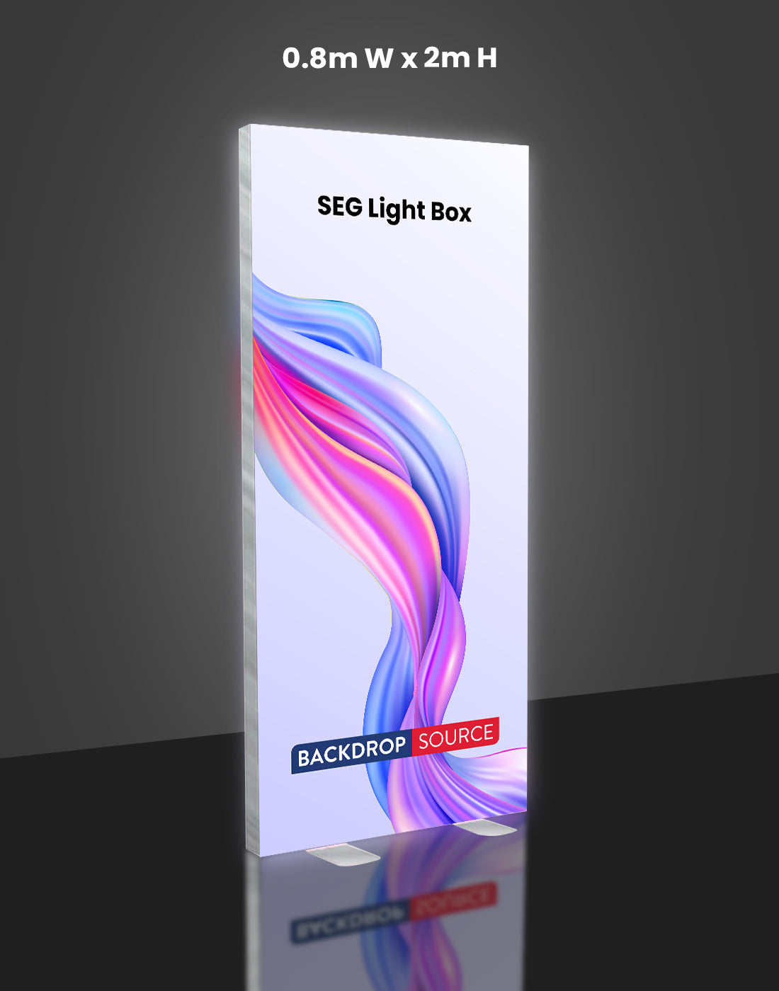 Frameless SEG Fabric LED Light Box | Backdropsource