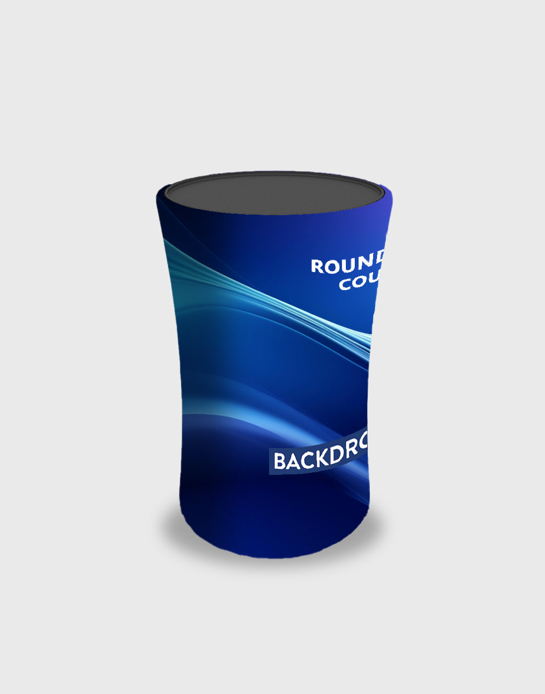 Backlit Round Popup Counter | Illuminated Trade Show Counter ...