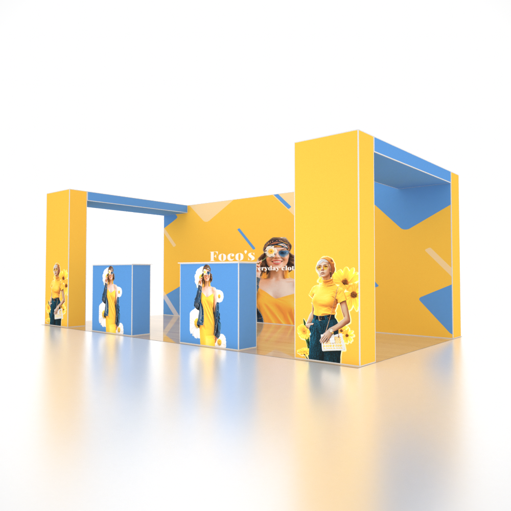 SEG Pro Popup Booth – Model 5 | Professional SEG Display Booth ...