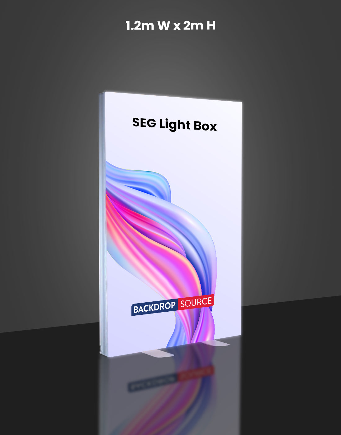 Frameless SEG Fabric LED Light Box | Backdropsource