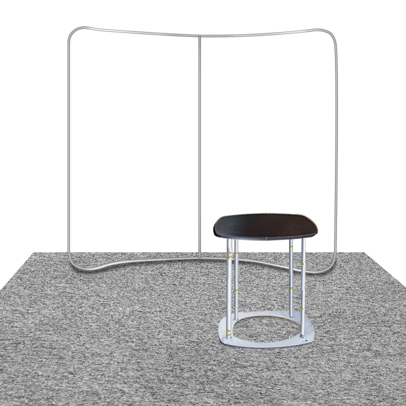 3m Curved Trade Show Display - Professional Showcase – Backdropsource UK