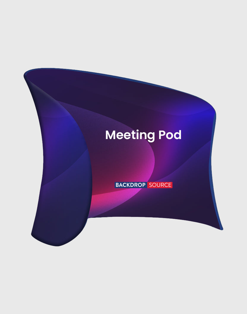 Meeting Pod Fabric Display UK | Portable & Stylish Event Space Solution ...