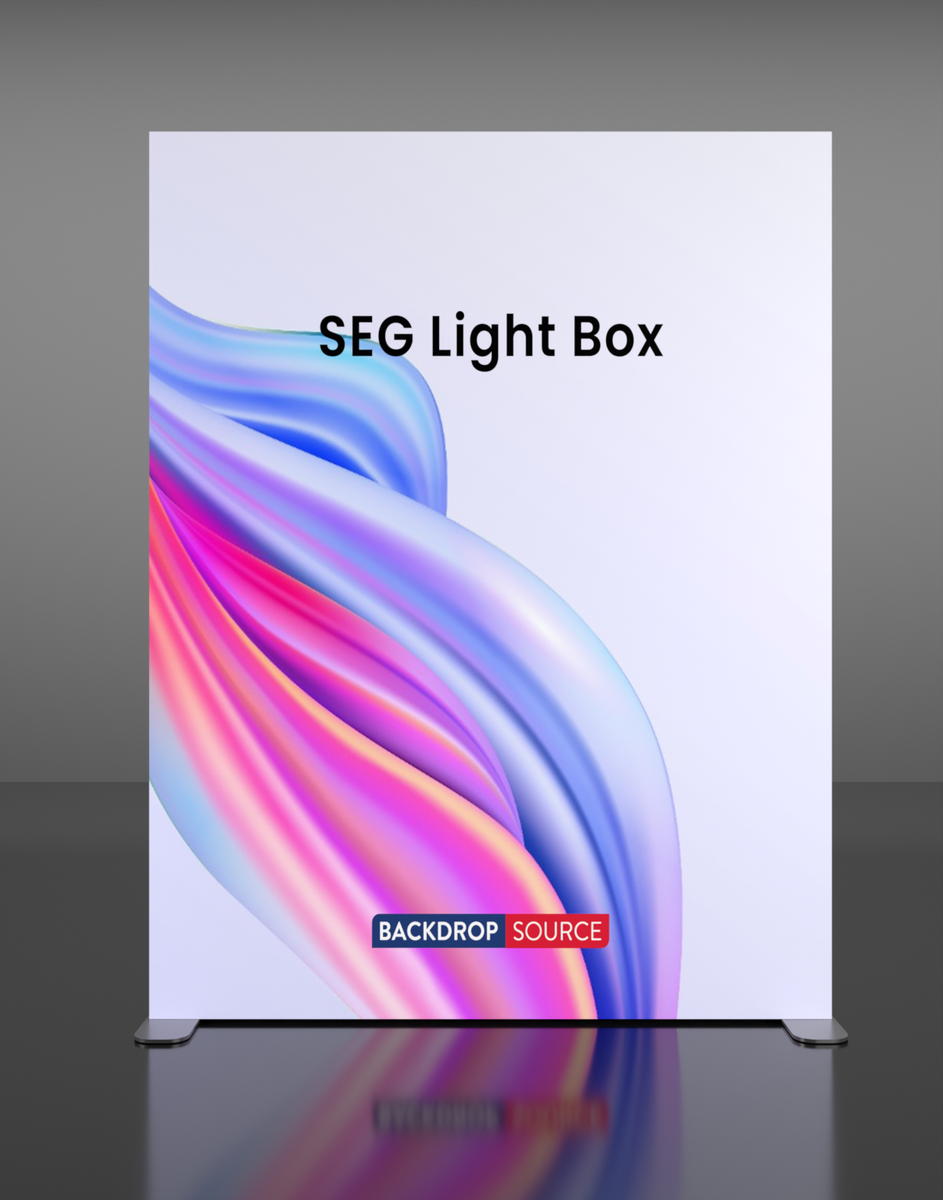 SEG Over Size Light Box Display - 4m H | Custom Event Display UK ...