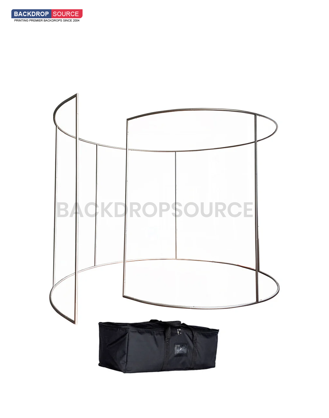 360° Custom Print Photo Booth Backdrop Wall | Backdropsource