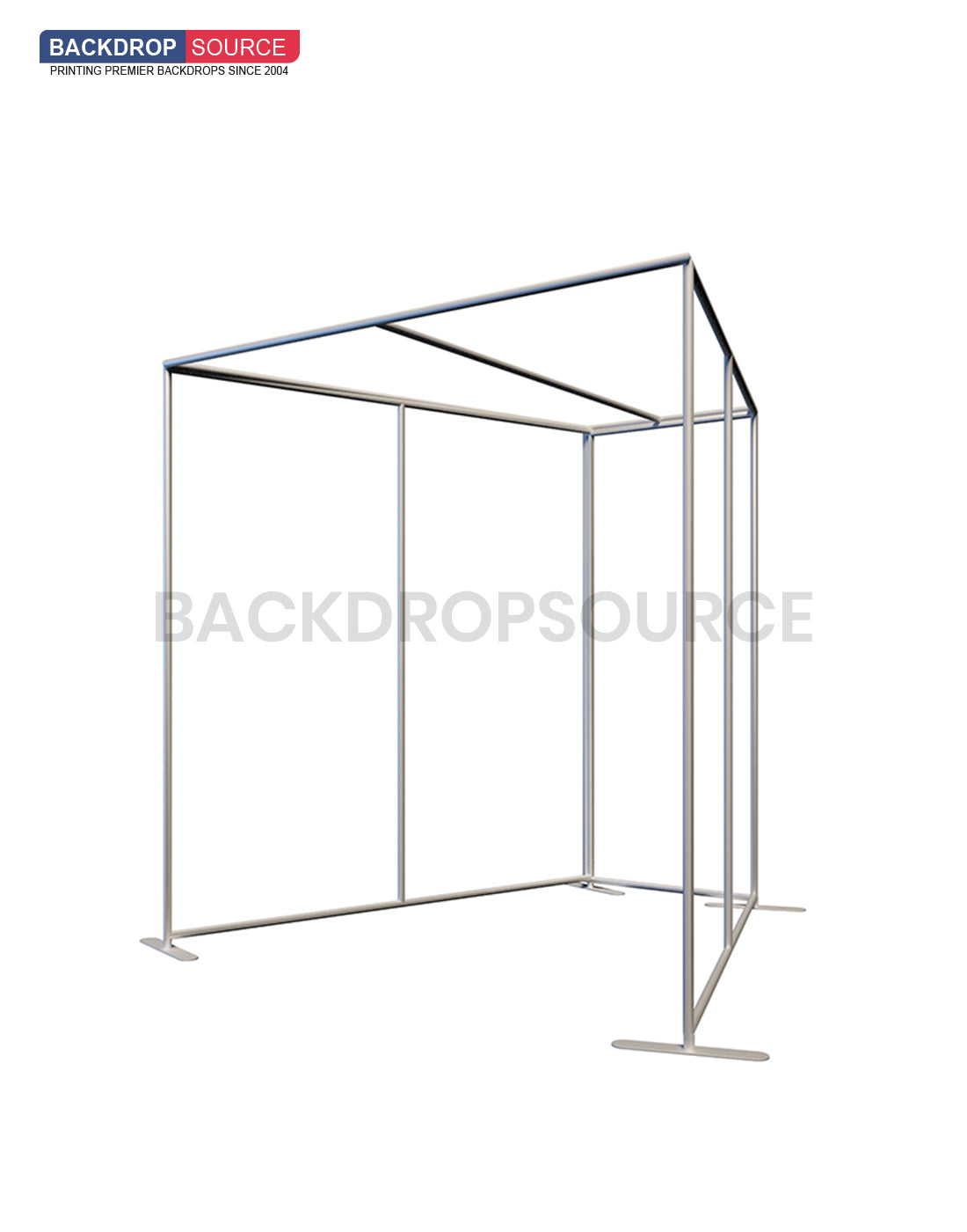 Backdrop Display with LED Light Fabric Vogue Photo Booth ...