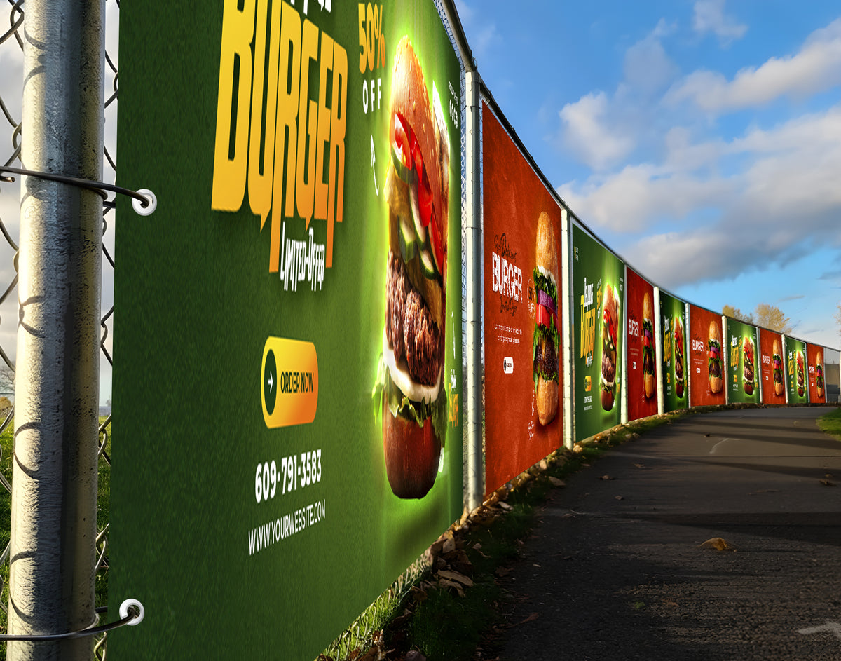 Customize Fencing Scrim – Backdropsource UK