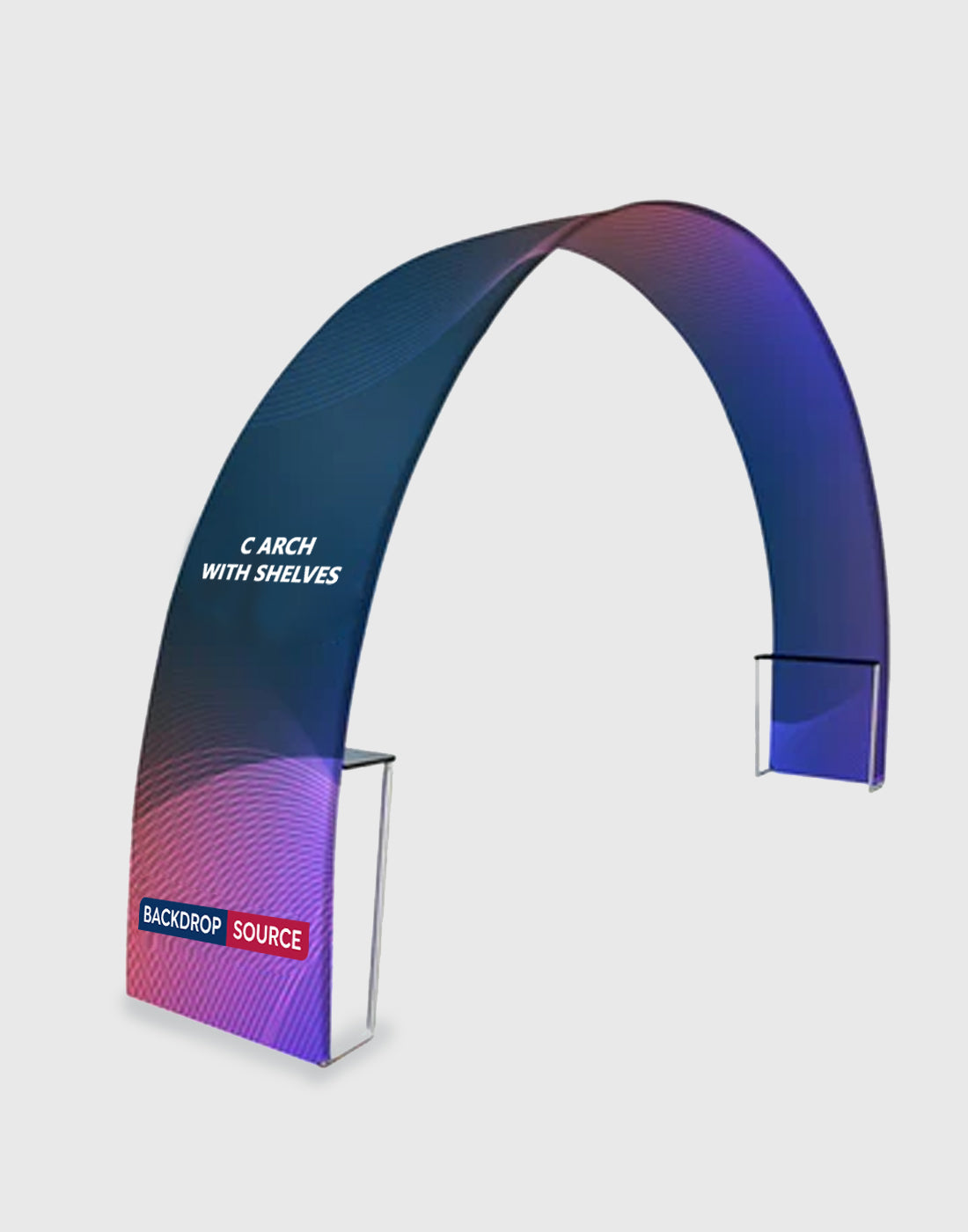 Tension Fabric Arch Display – Backdropsource UK