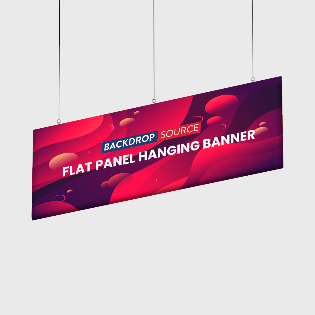 Sky Tube Flat Panel Hanging Banner – Backdropsource UK