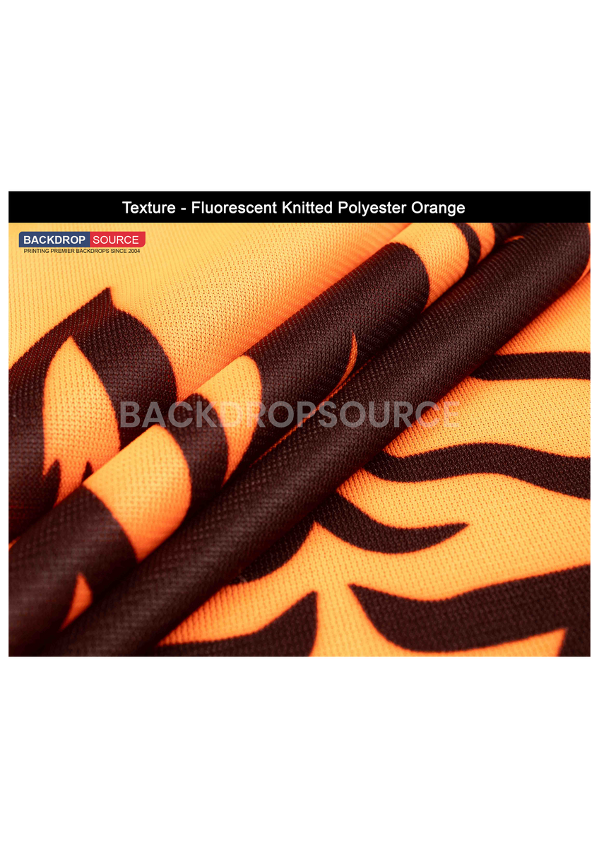 Fluorescent Knitted Polyester Fabric Printing – Backdropsource UK