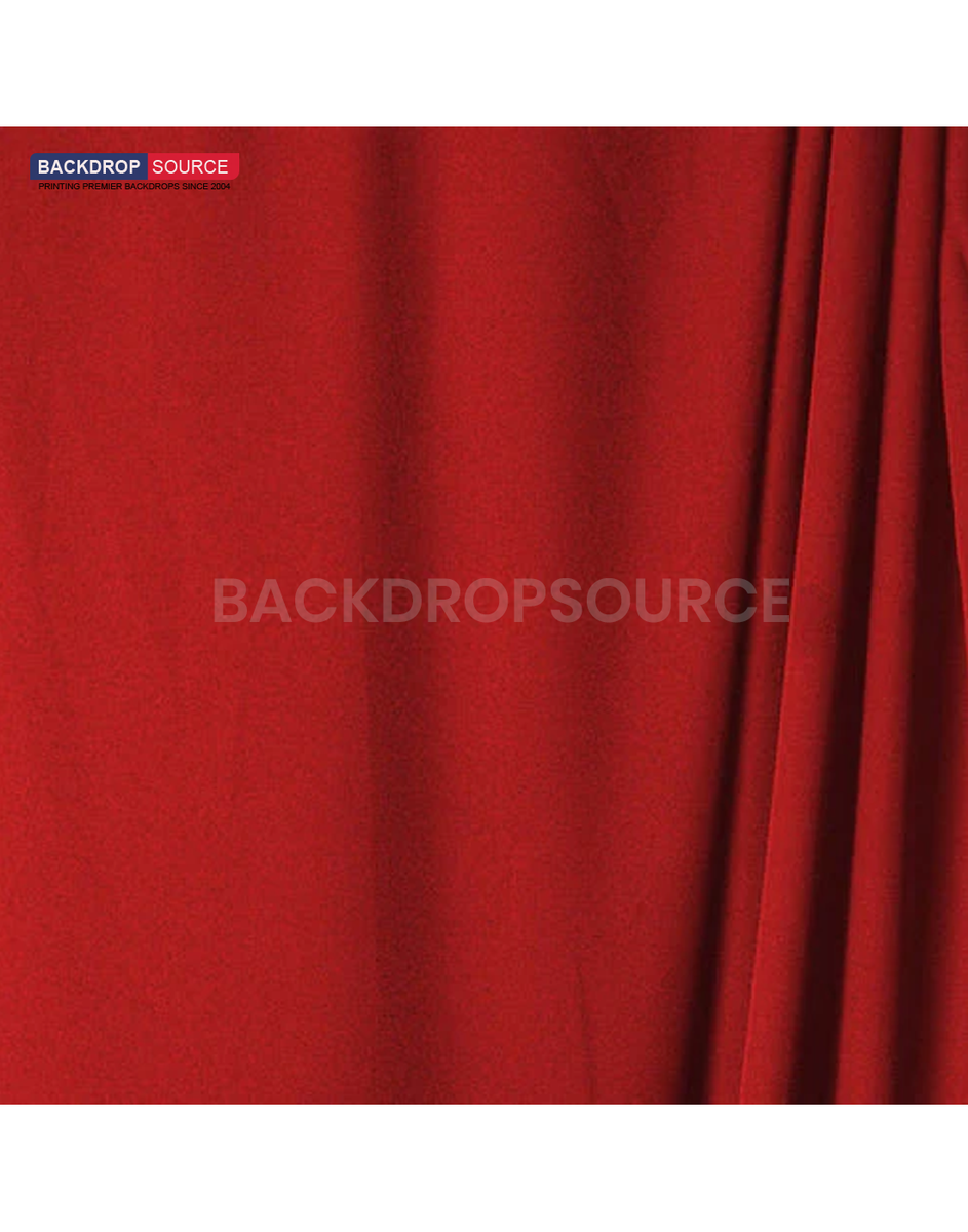 Solid Red Muslin Backdrop for Photography | Backdropsource
