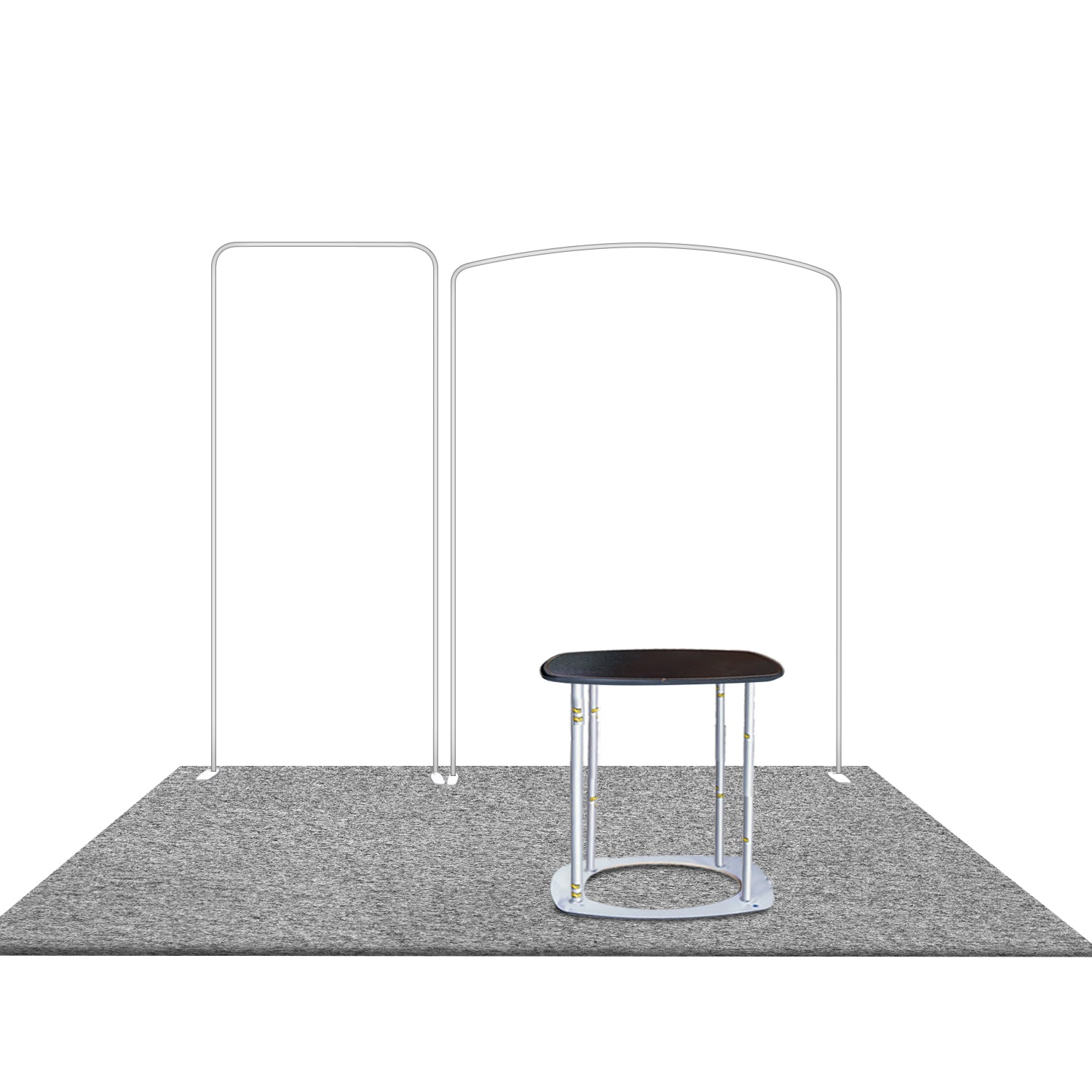 3m Wide Premium Modular Exhibition Booth Kit Display – Backdropsource UK