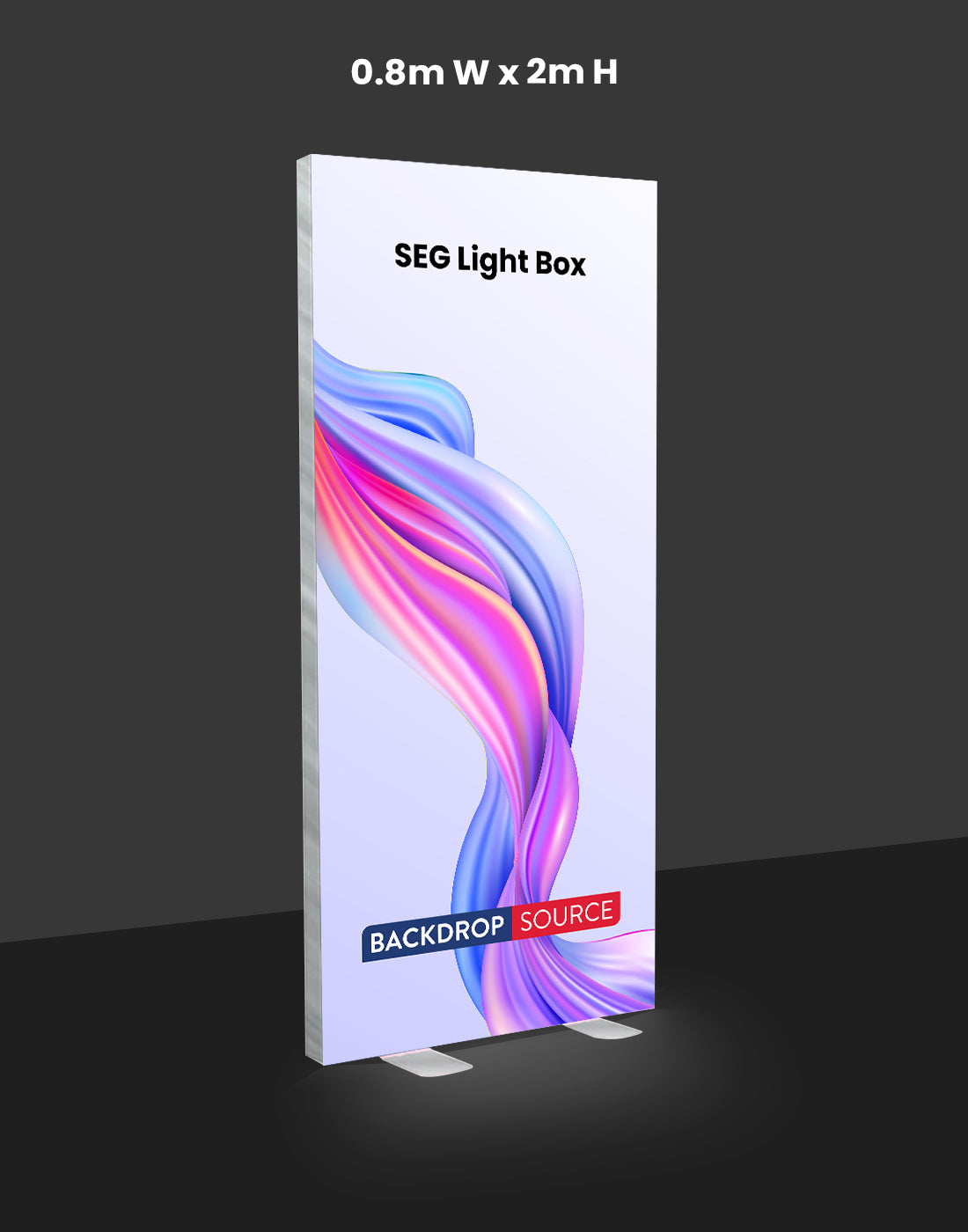 Frameless SEG Fabric LED Light Box | Backdropsource