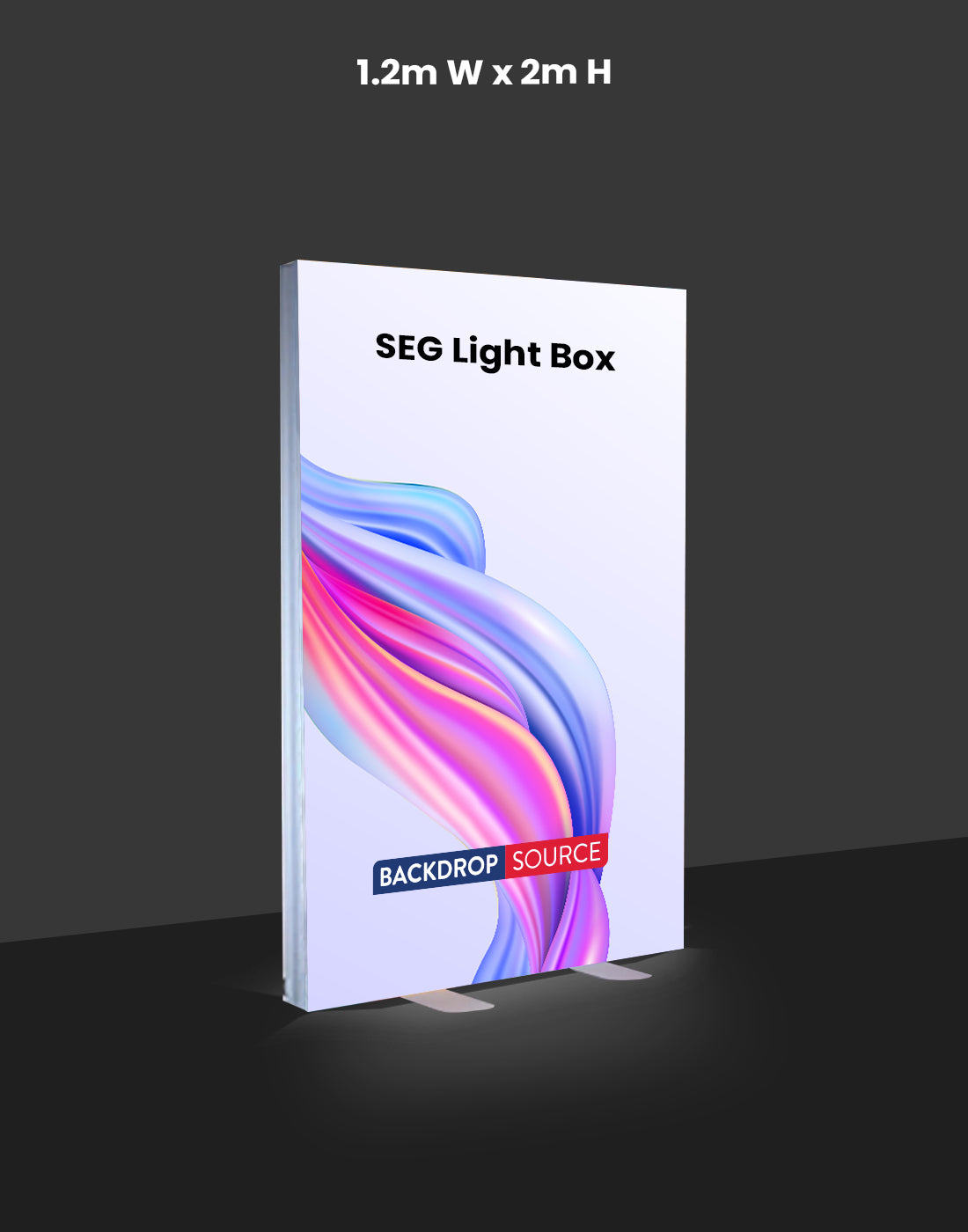 Frameless SEG Fabric LED Light Box | Backdropsource