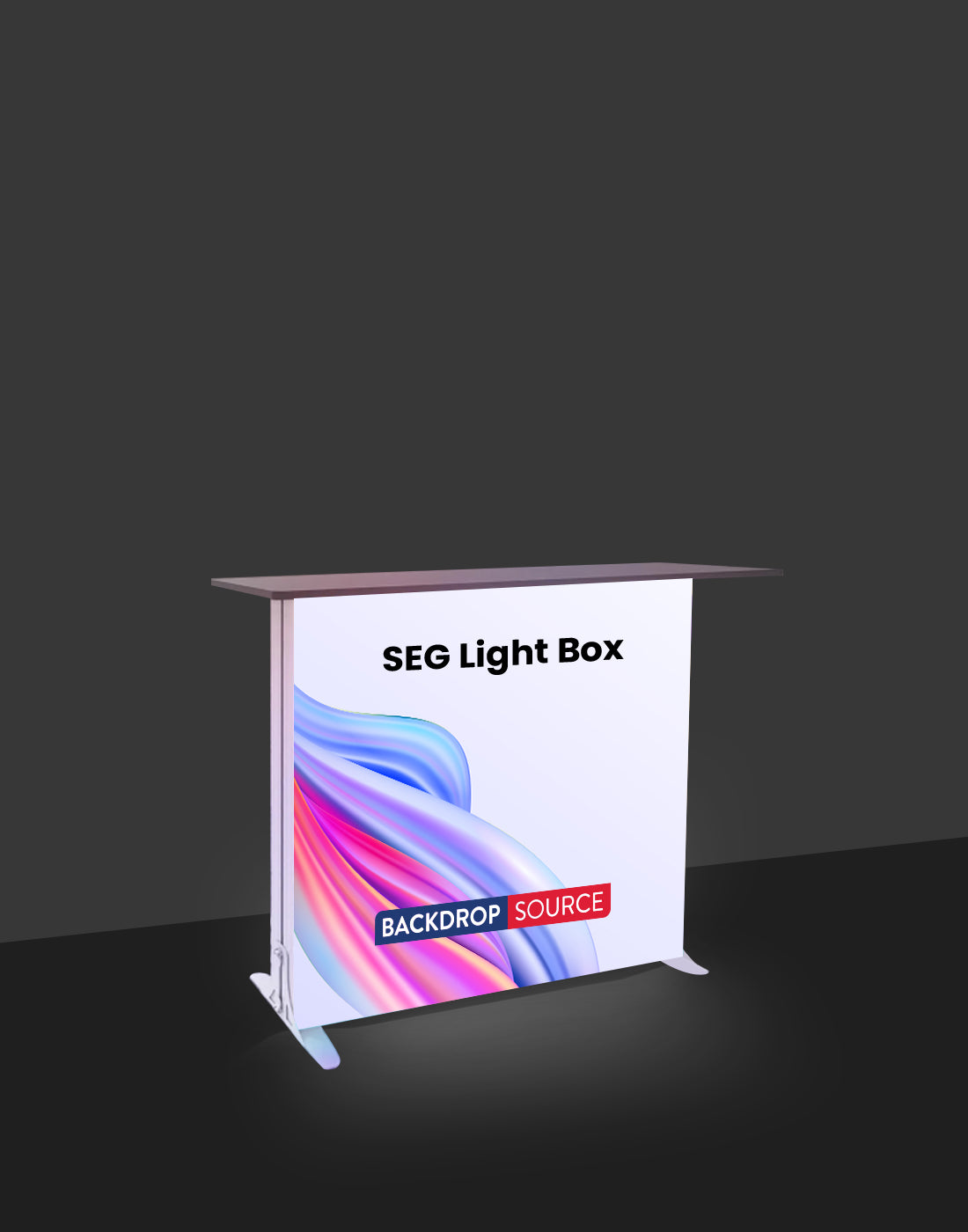 Frameless SEG Fabric LED Light Box | Backdropsource