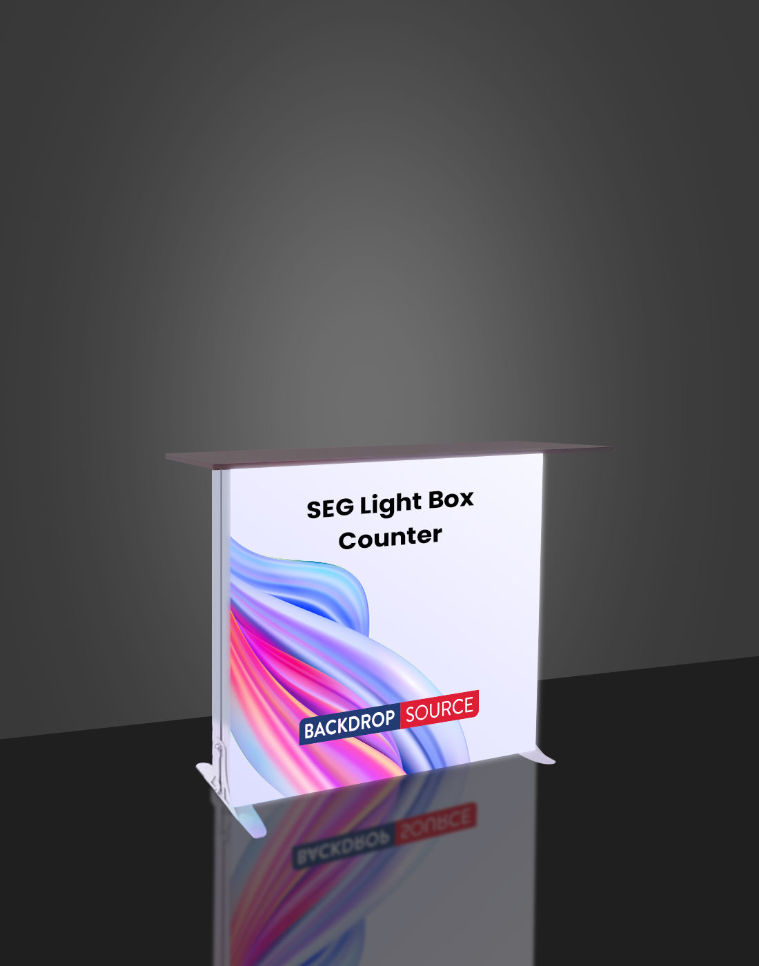 Frameless SEG Fabric LED Light Box | Backdropsource