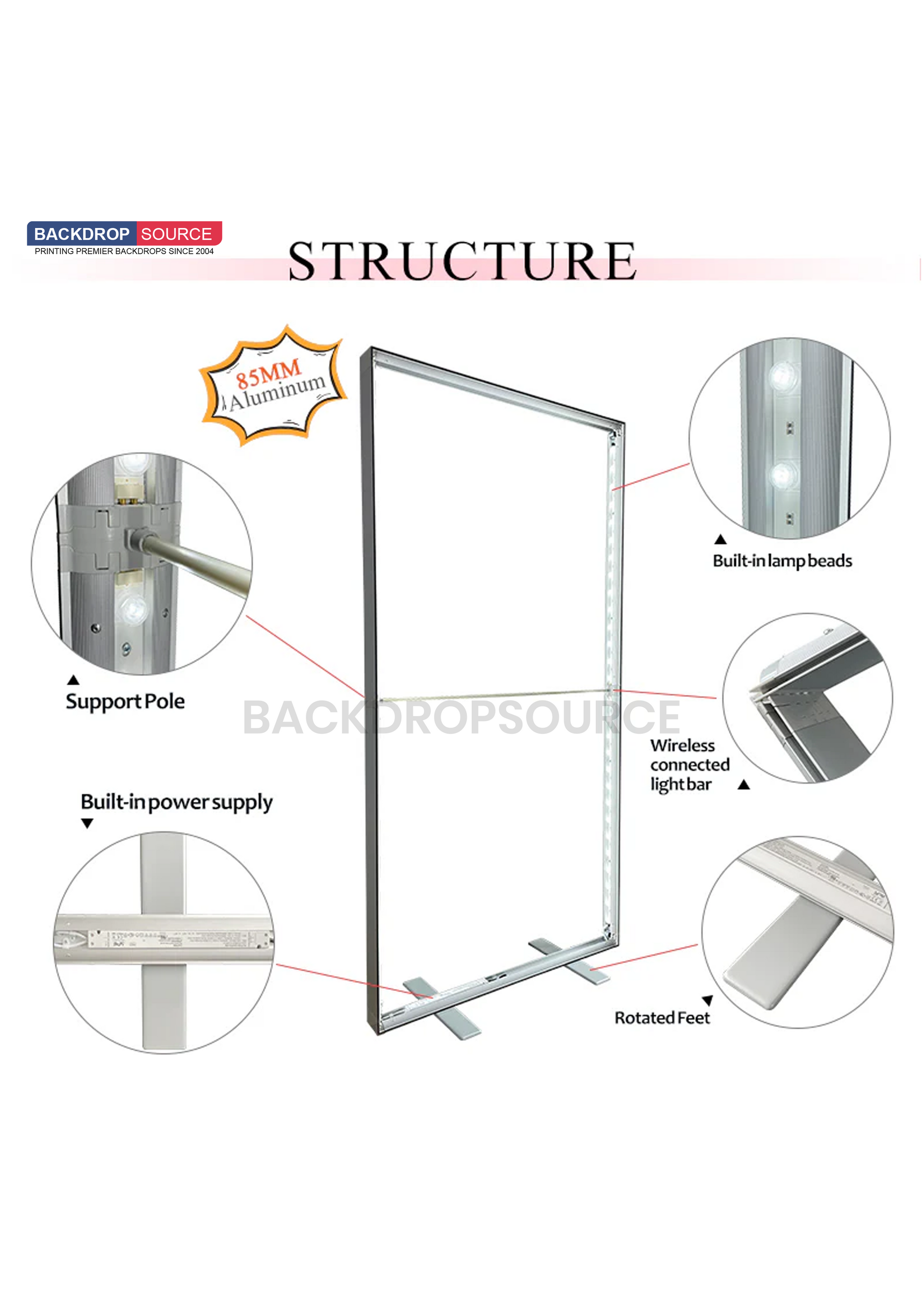 SEG Light Box folding stand – Backdropsource UK