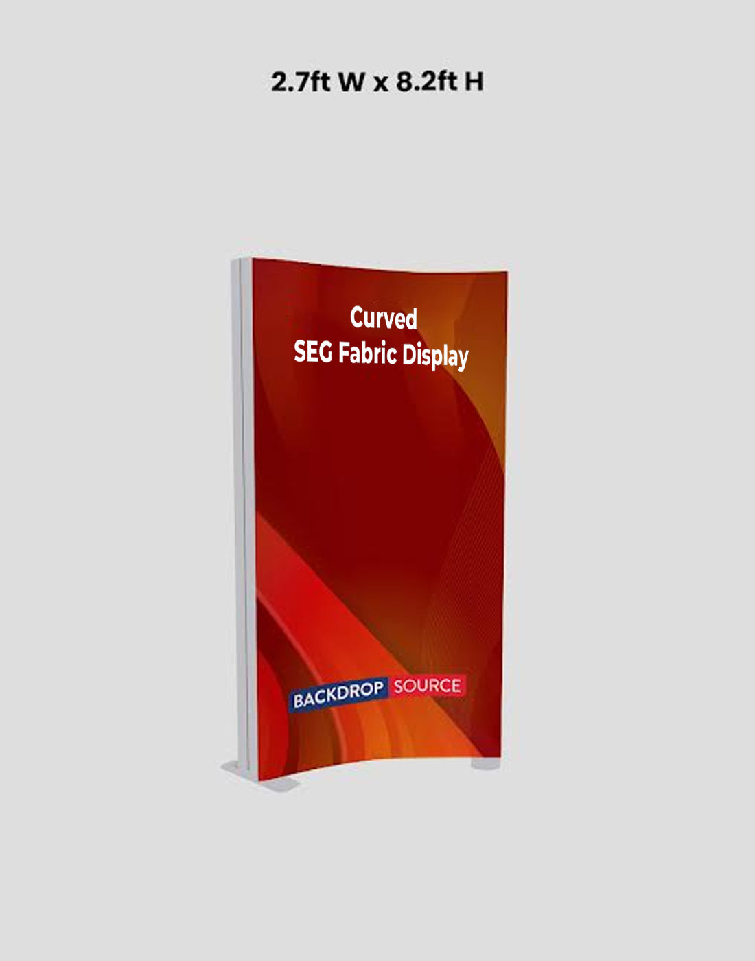 Curved SEG Fabric Display | Custom Event Display UK – Backdropsource UK