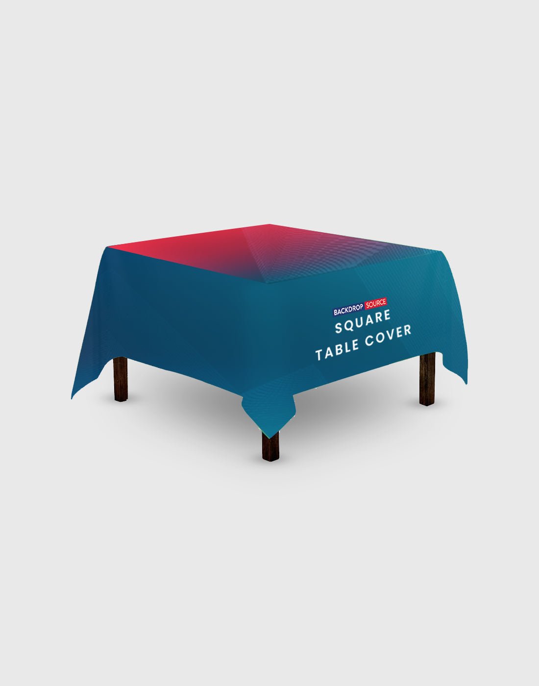Custom Square Tablecloth Cover | Backdropsource