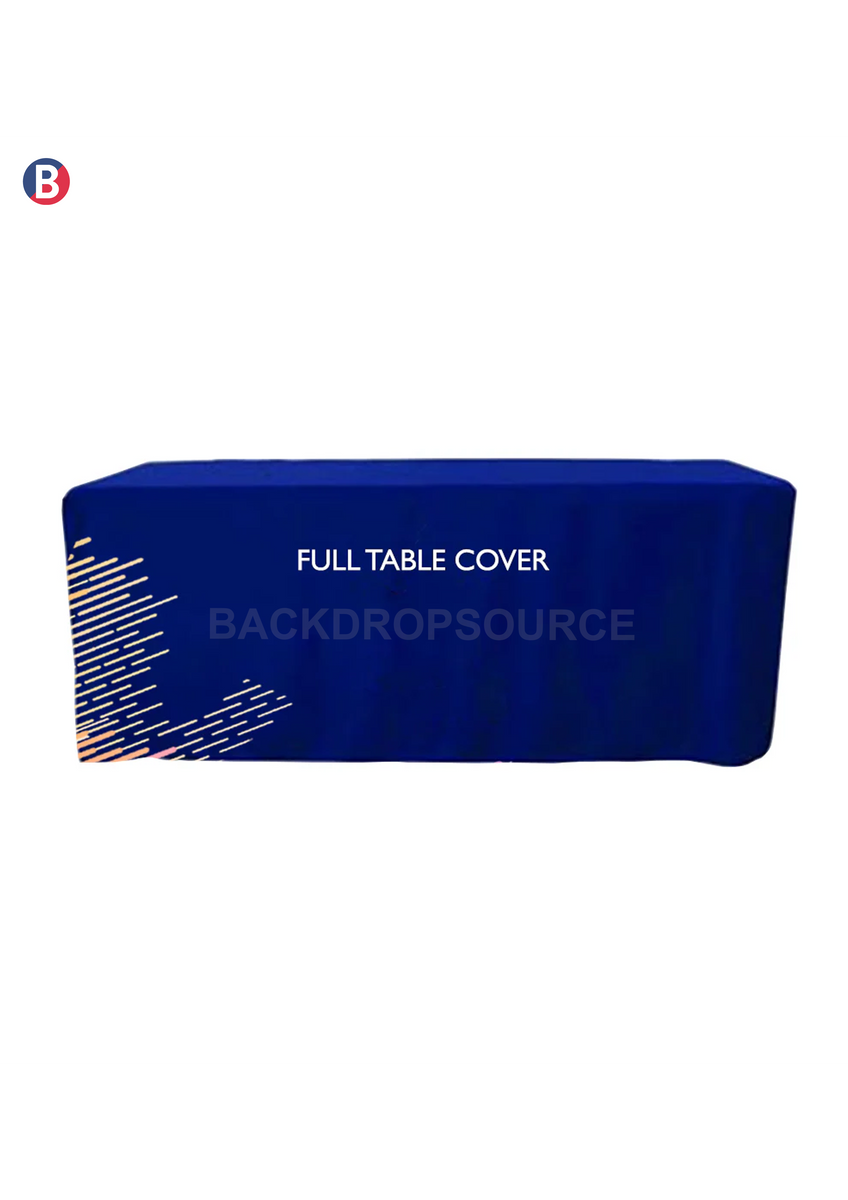 Custom Printed Full Color Table Covers – Backdropsource UK