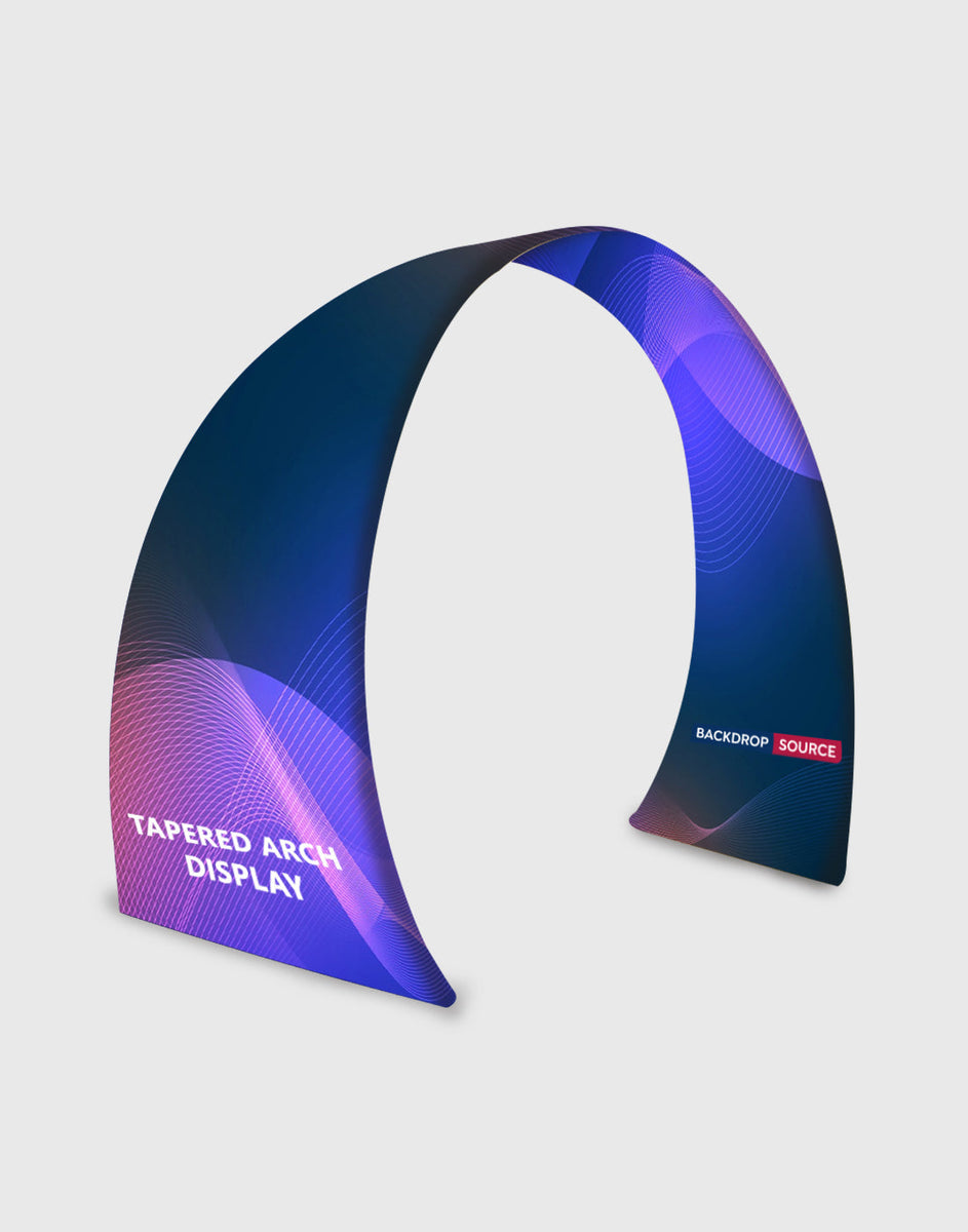 Tapered Curved Fabric Arch Display – Exhibition Stand UK ...