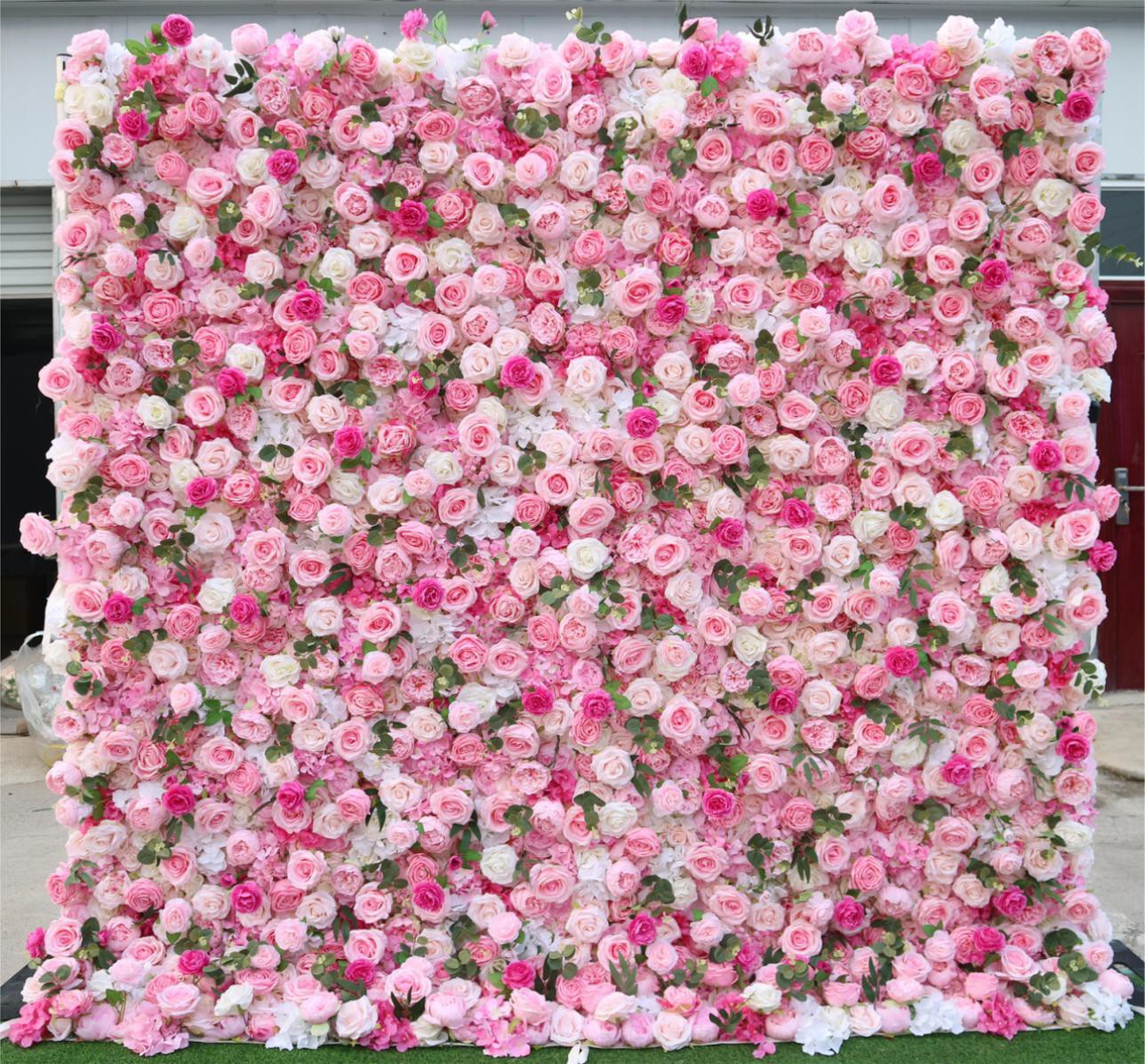 Artificial Floral Event Wall Backdrop | Real Artificial Flower Event ...