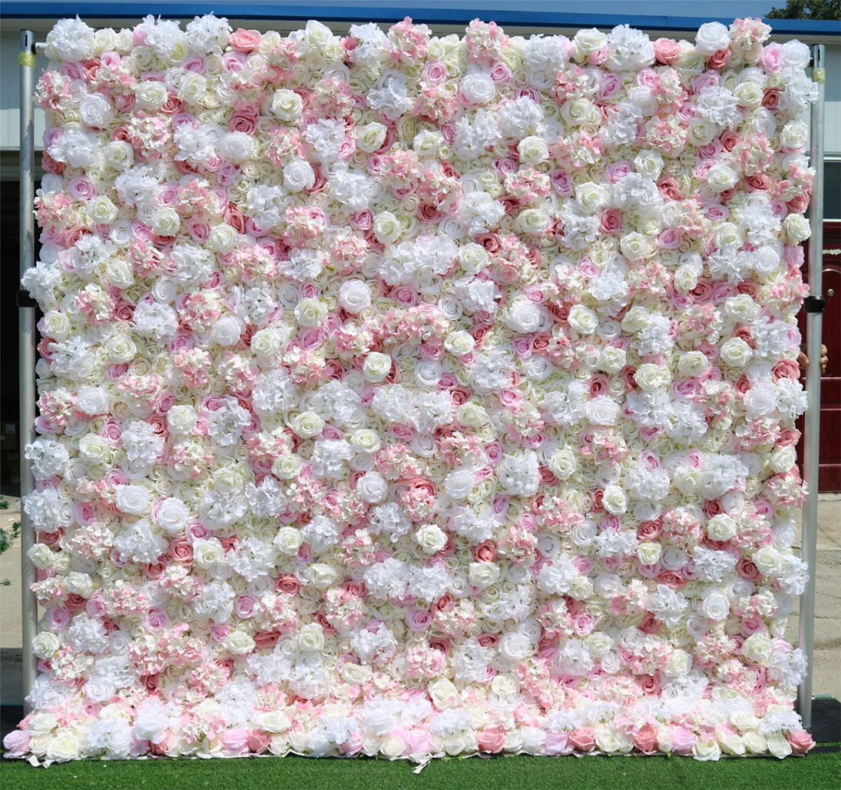 Artificial Floral Event Wall Backdrop | Real Artificial Flower Event ...