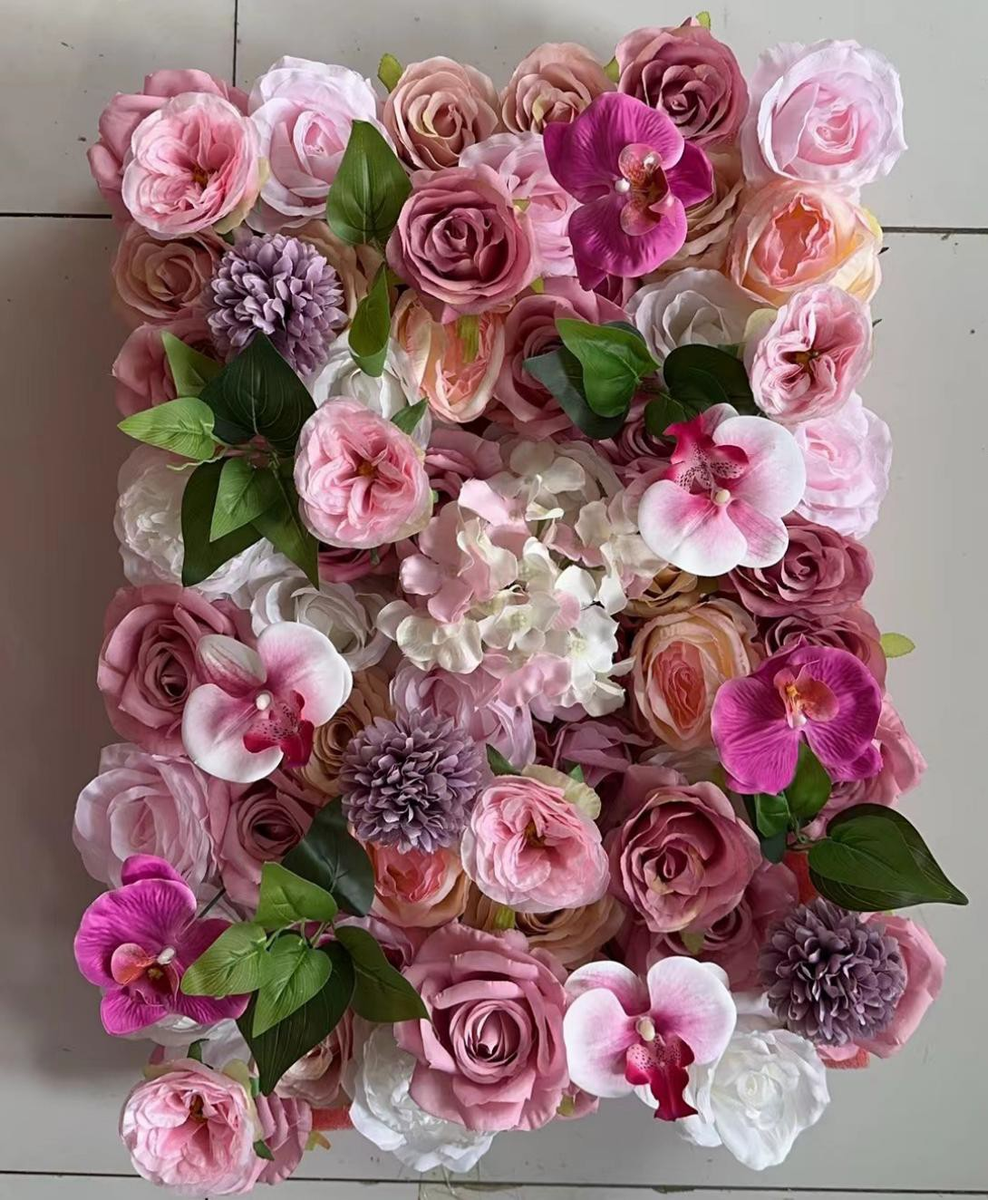 Artificial Floral Event Wall Backdrop | Real Artificial Flower Event ...