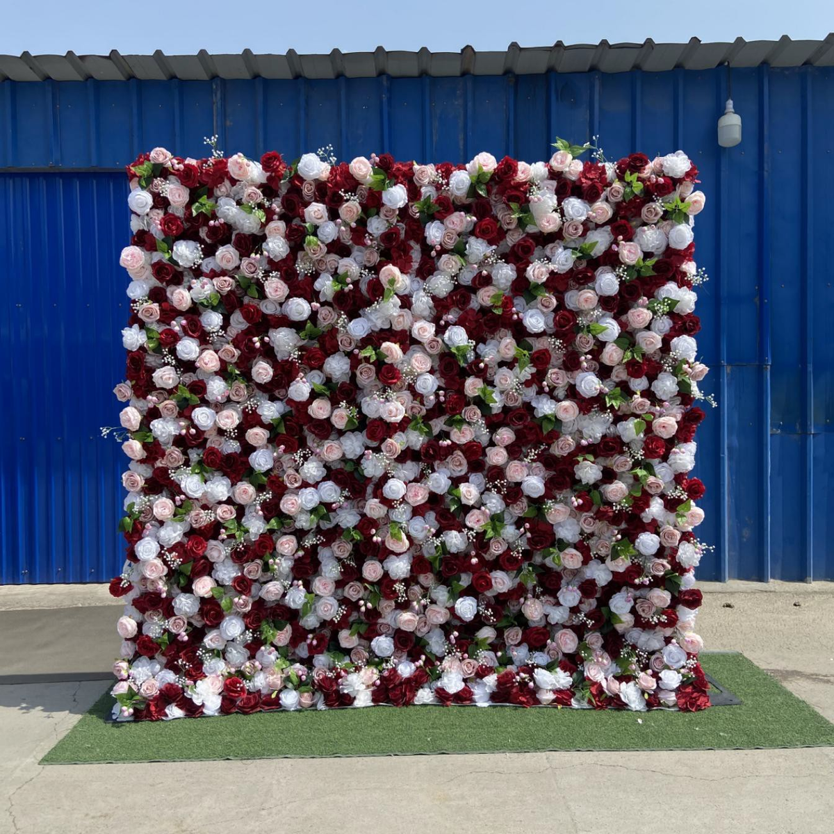 Artificial Floral Event Wall Backdrop | Real Artificial Flower Event ...
