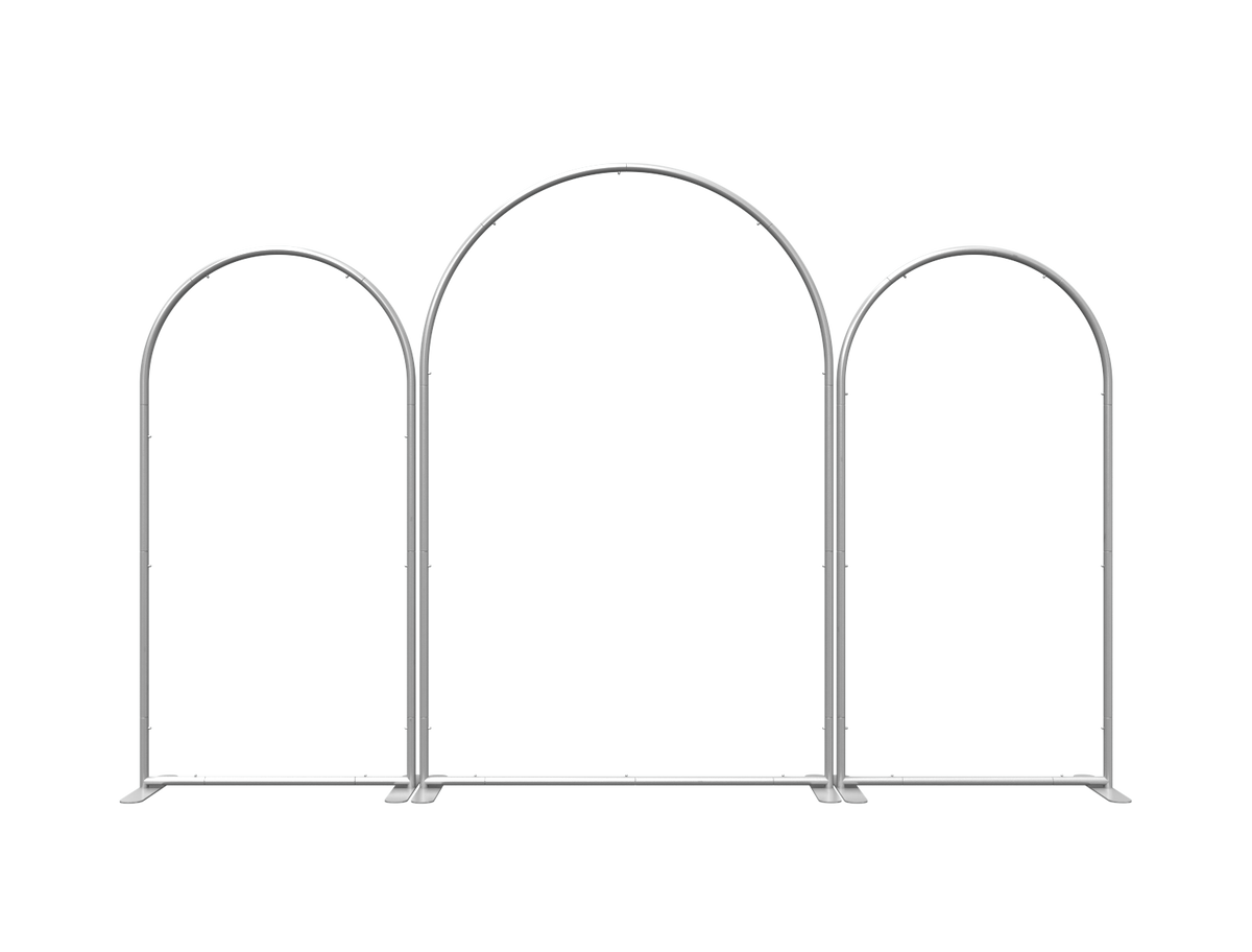 Customized Arch Party Media Set Backdrop | Backdropsource