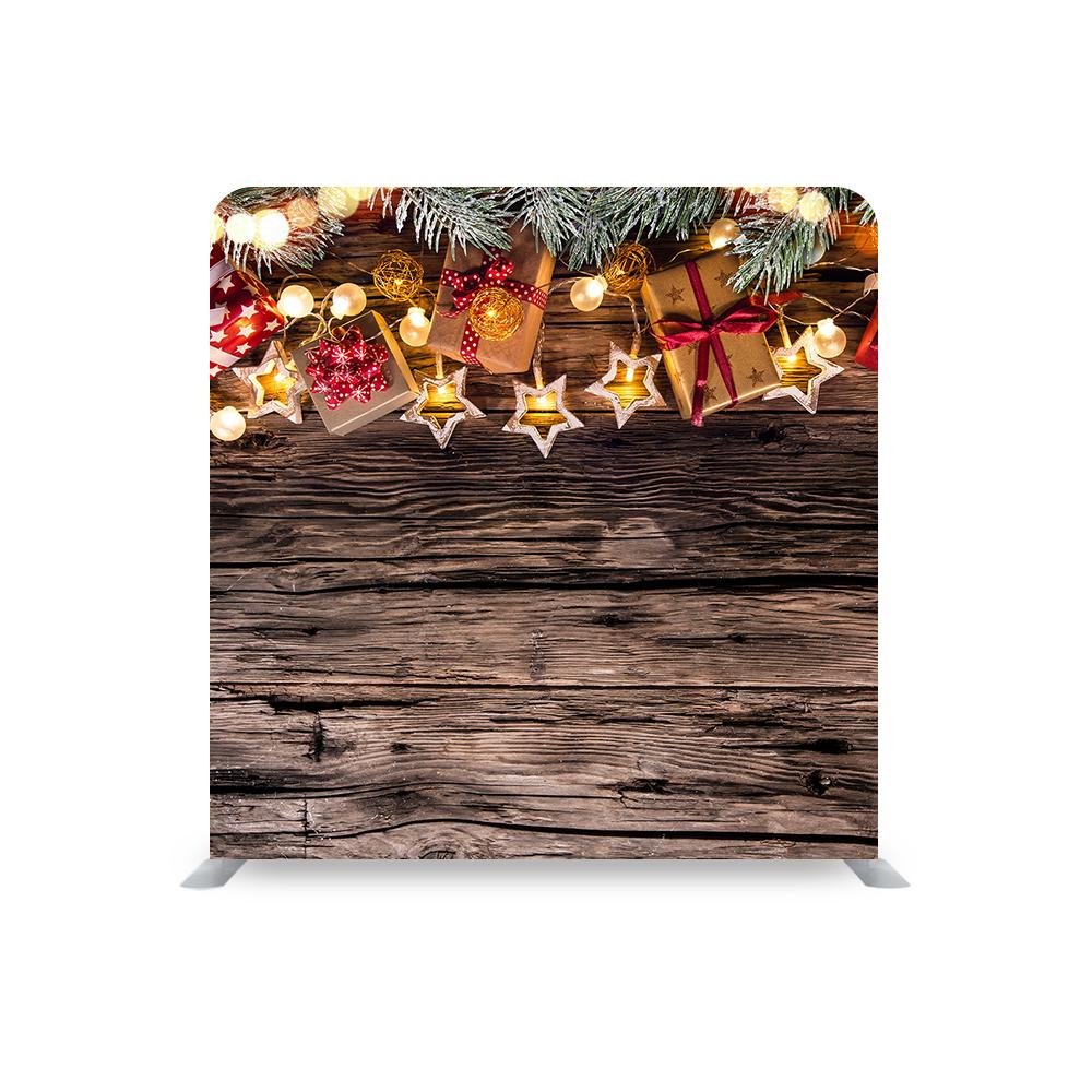 Festive Christmas Media Wall Backdrop – Backdropsource UK