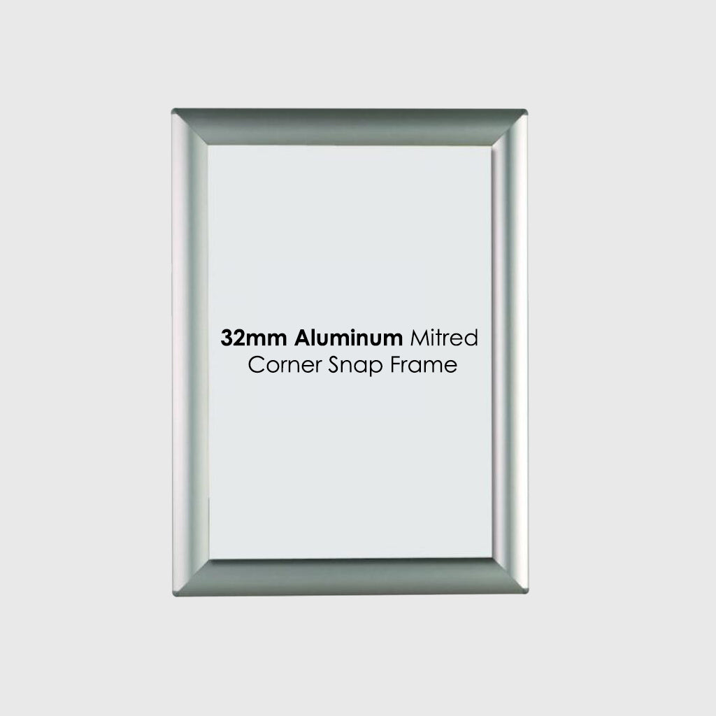 32mm Aluminum Snap Frame for Displaying Posters – Backdropsource UK