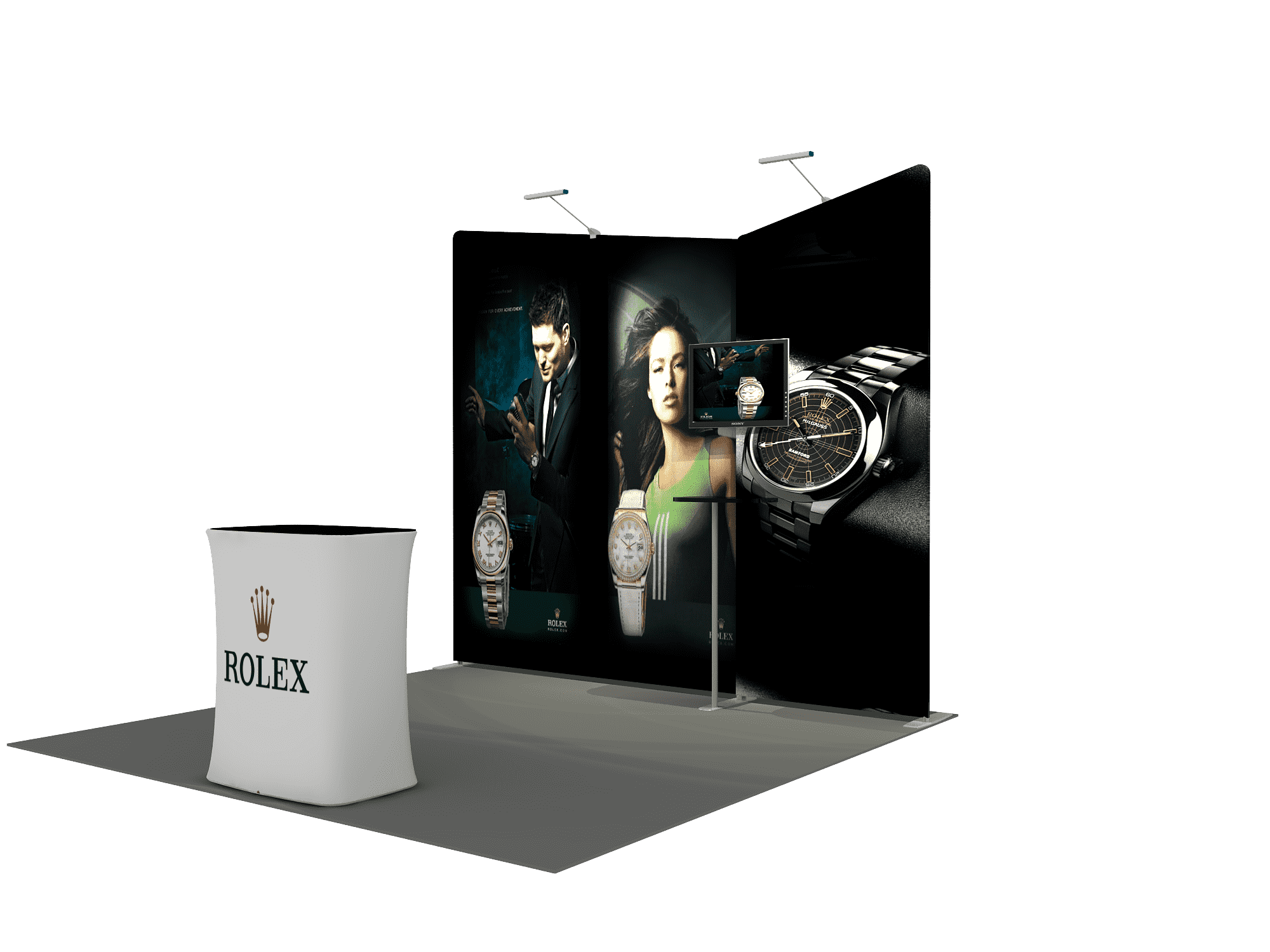 3m Portable Exhibit Display Wall Backdrop | Backdropsource