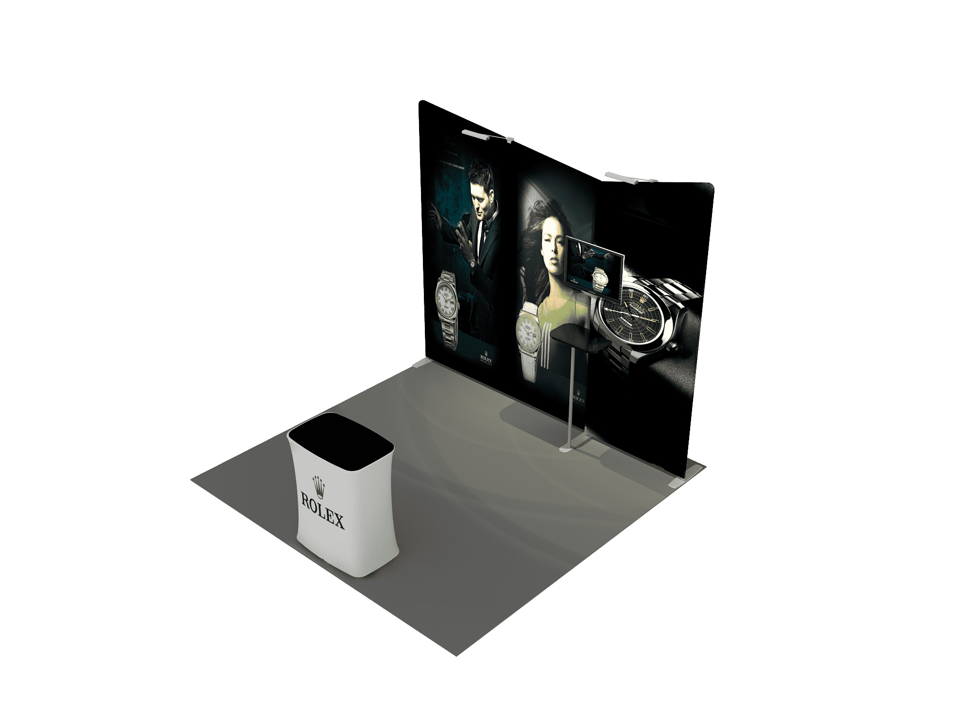 3m Portable Exhibit Display Wall Backdrop | Backdropsource