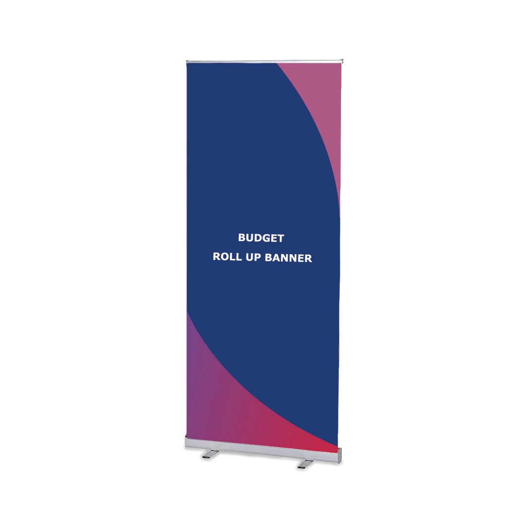 Budget Roll Up Banner | Custom Event Display UK – Backdropsource UK