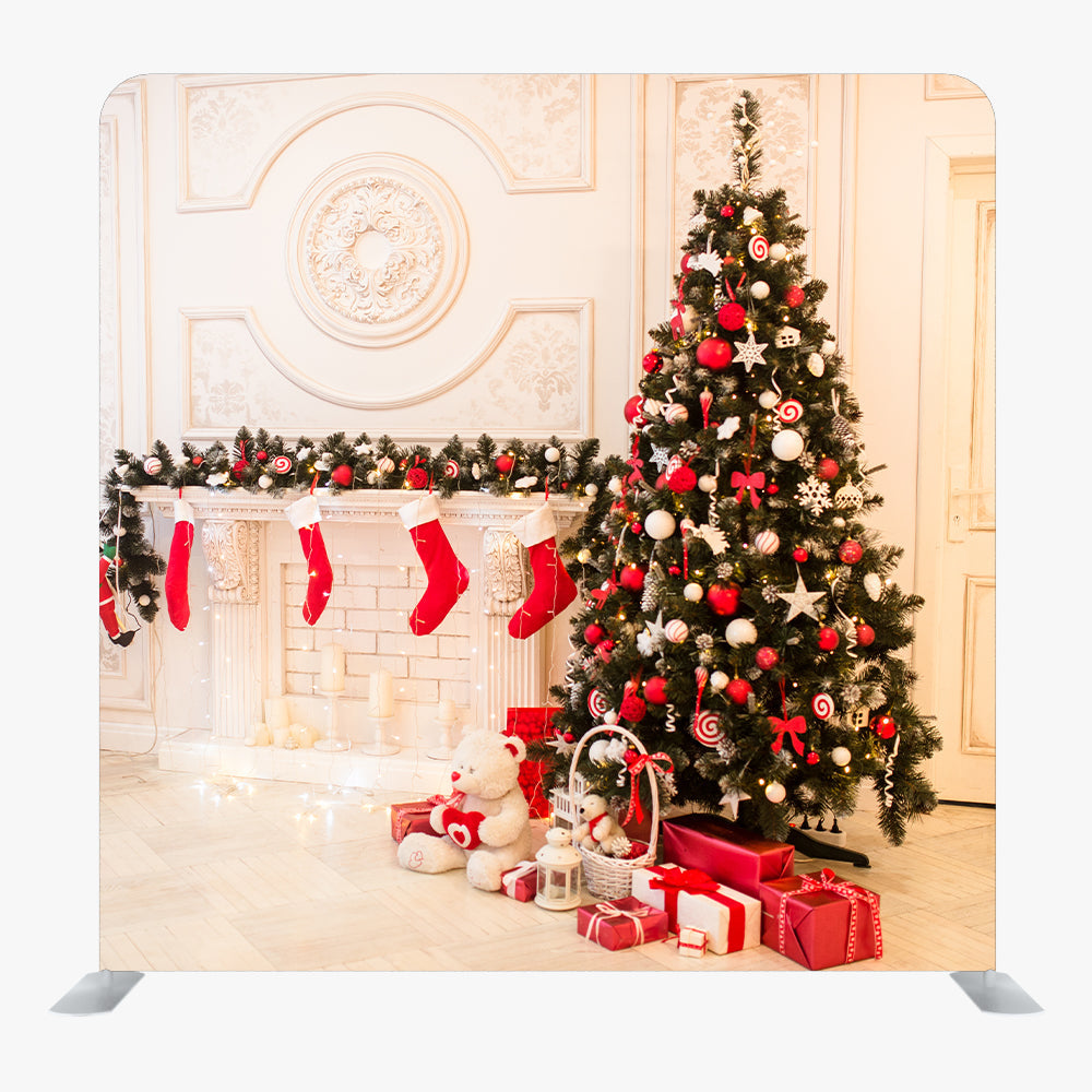 Fabric Media Wall for Christmas Celebrations – Backdropsource UK