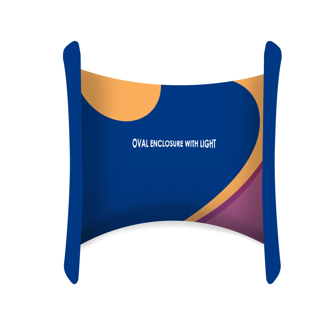 Oval Wide Doorway Enclosure - Professional Photography Setup ...