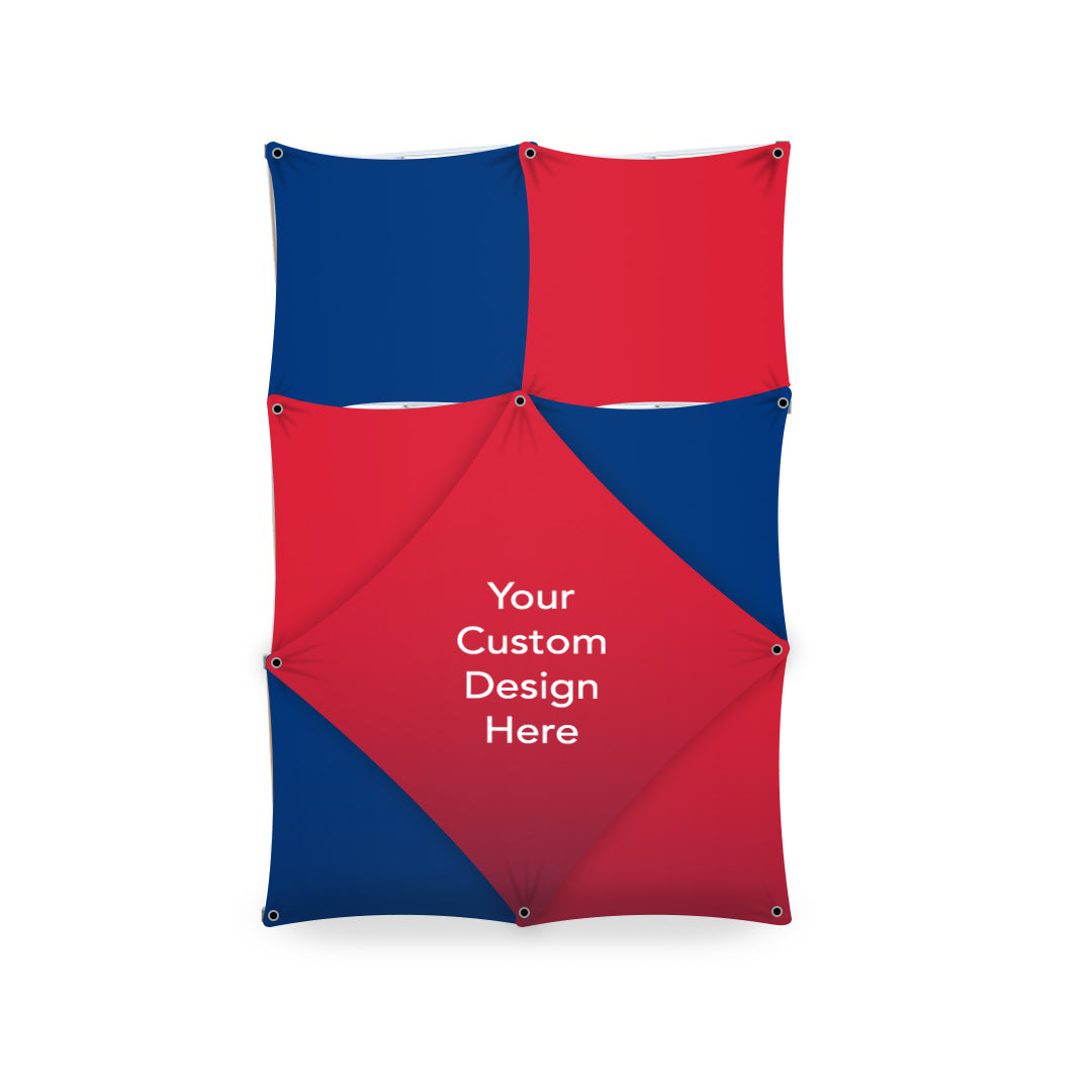 2x3 Geometrix Grid Pop Up Display | Backdropsource