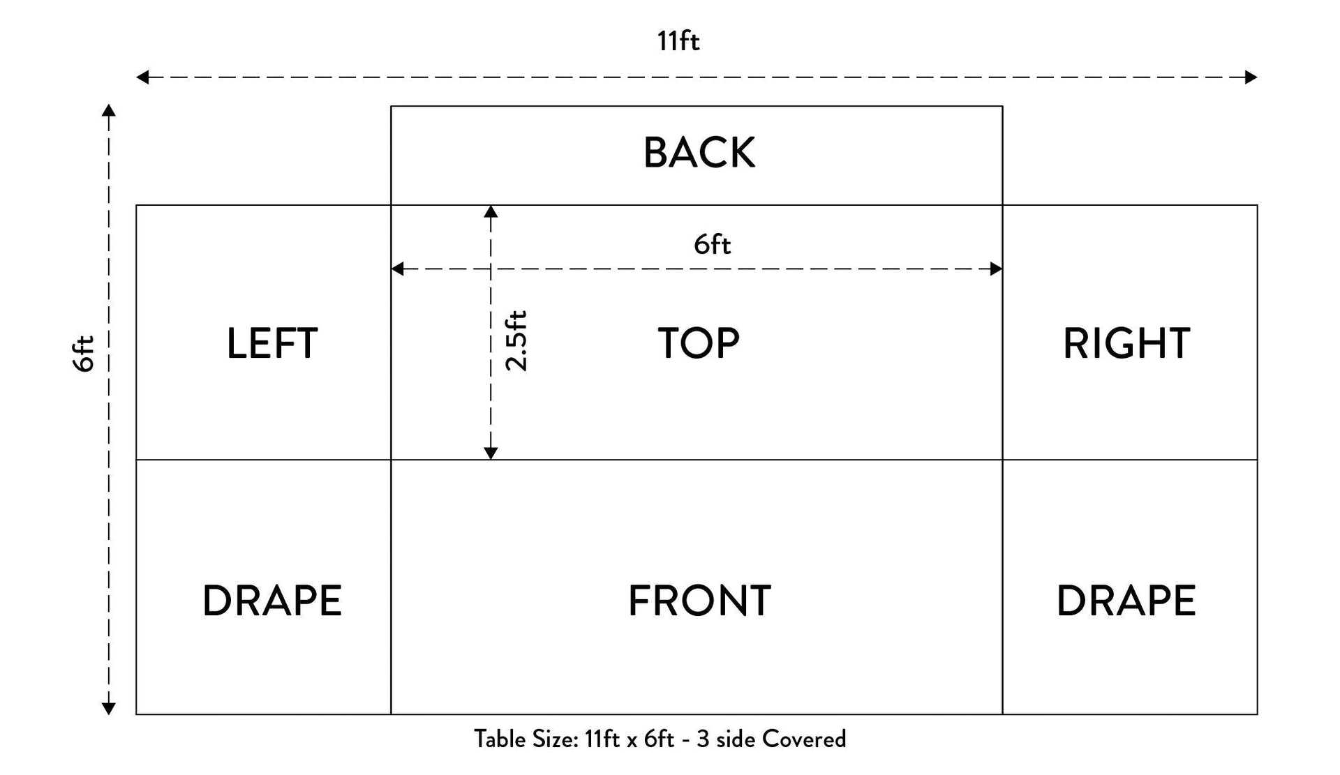 Custom Printed Full Color Table Covers – Backdropsource UK