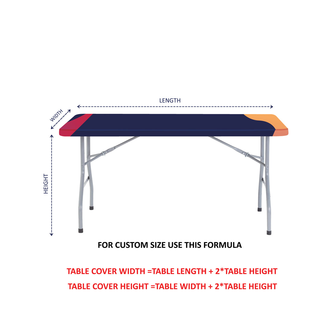 Custom Printed Stretch Table Covers – Backdropsource UK