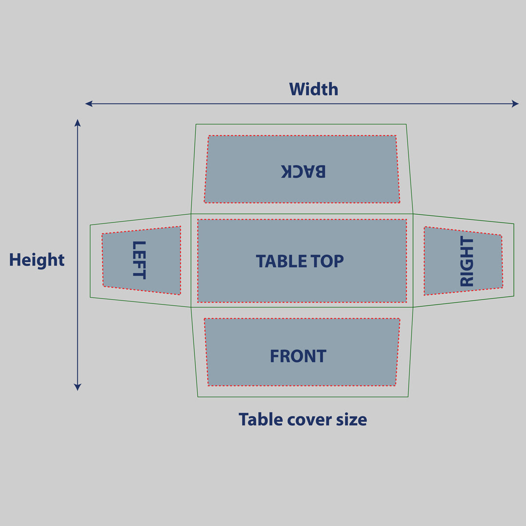 Custom Printed Stretch Table Covers – Backdropsource UK