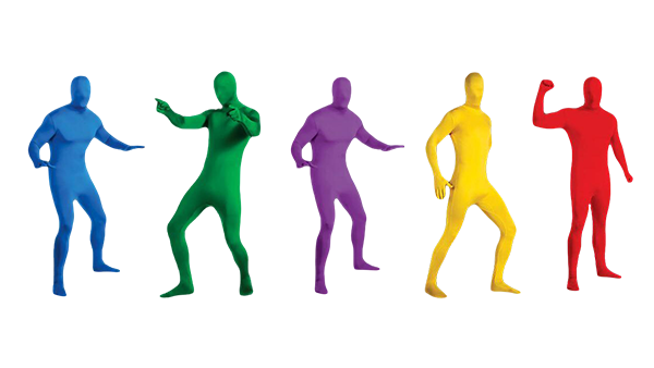 Chroma Key Green Screen Full Body Suits | Backdropsource