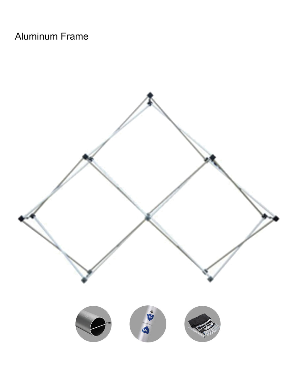 Triangular Pop up Geometrix Grid Display | Backdropsource