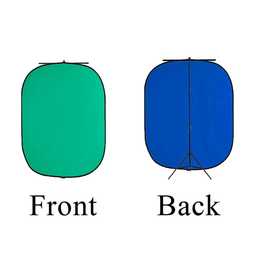 Chroma Key Green & Blue Popup Backdrop | Backdropsource
